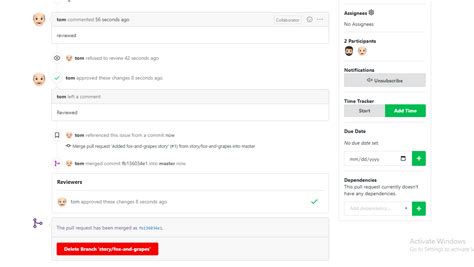 git pull requests task issue kodekloud engineer kodekloud devops