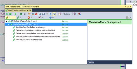 how to write unit tests for viewmodels
