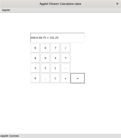 java program to demonstrate a basic calculator using