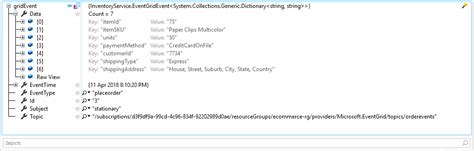 building and testing reactive microservices in azure with event grid