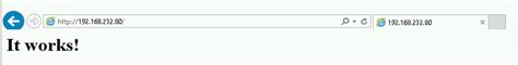 installing apache web server through docker file for