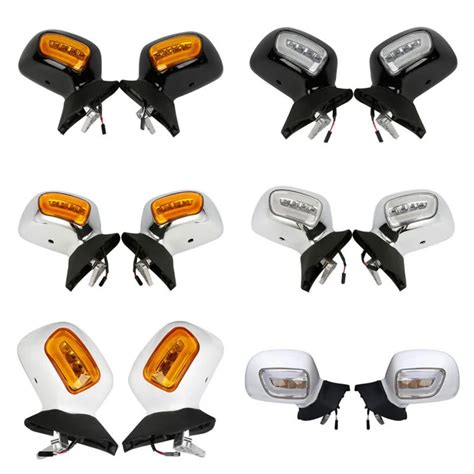 Motorcycle Rear View Mirror Led For Honda Goldwing Gold Wing 1800