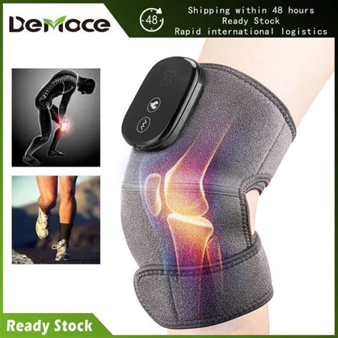 Democe Electric Knee Heating Wrap Massager Hot Compress Hyperthermia