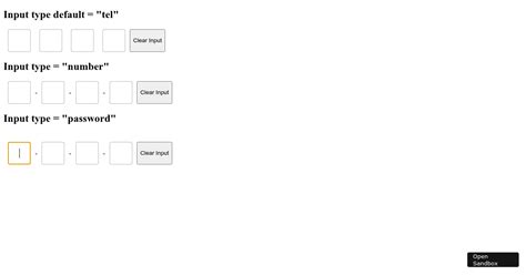 bachdgvn vue otp input examples codesandbox