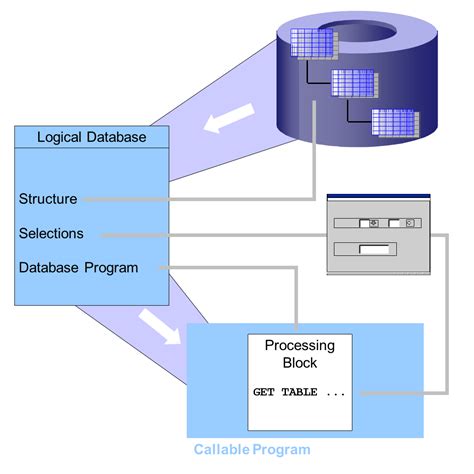 structure of logical databases