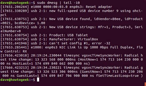 how to use the dmesg command on linux laptrinhx
