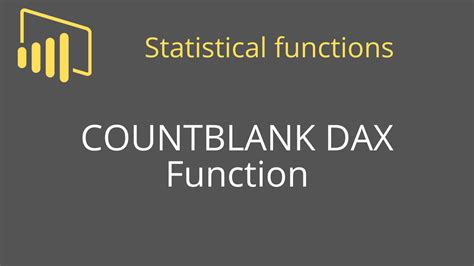 countblank dax function in power bi powerbi docs