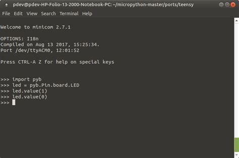 how to load micropython on a microcontroller board