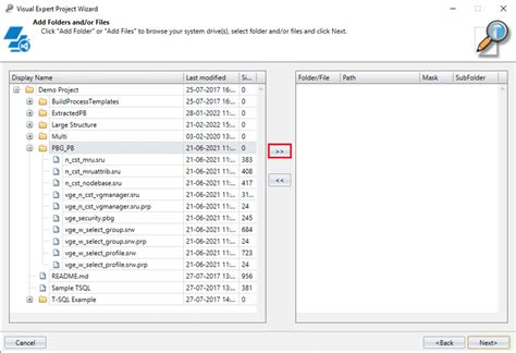 create project using powerbuilder code with pbg files in source control