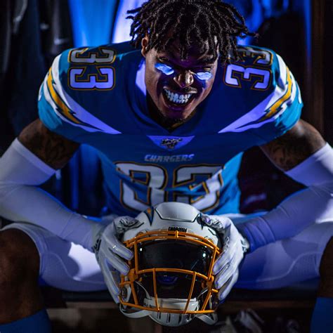 Download Derwin James Football Player Poster Wallpaper