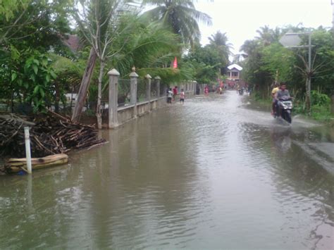 Dua Kecamatan Di Pidie Jaya Terendam Banjir Kanal Aceh