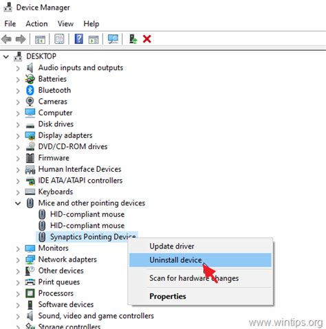 Fix Touchpad Settings Missing In Windows 10