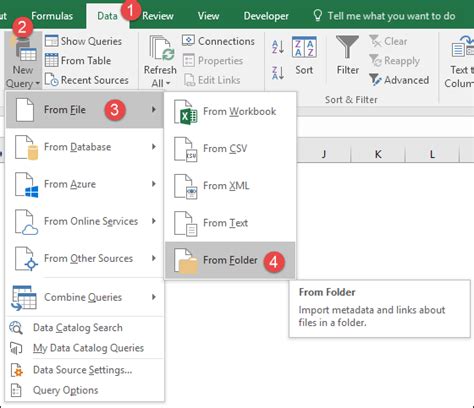 how to create a pivot table using multiple files in excel