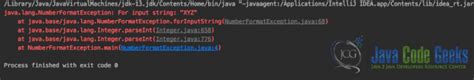 java exceptions list example examples java code geeks 2021