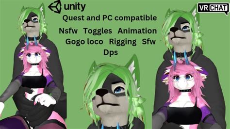 Create Vrchat Avatar Furry Vrchat Vrc Avatar Vr Chat Avatar Vrc