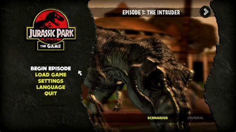 Jurassic Park The Game Gameplay Pc Hd Comentado Español Youtube