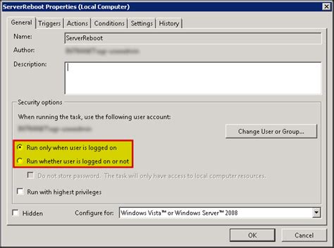 task scheduler failed to start task for user additional data error