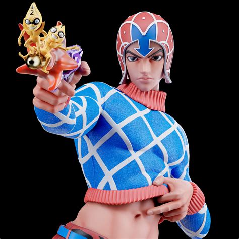 Artstation Guido Mista Jojos Bizarre Adventure Fanart