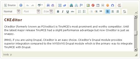 tinymce vs ckeditor battle of titans of wysiwyg editing turnkey