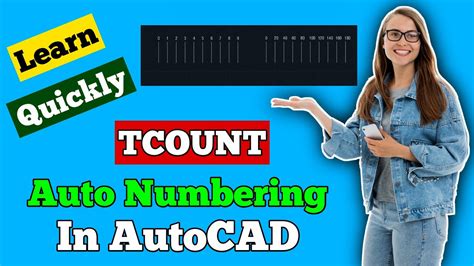 7 sequentially number autocad text with tcount tcount autocad