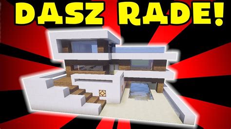 Minecraft Jak ZbudowaĆ Prosty Domek Willa 47 Youtube