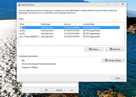 fix disk defragmenter won t run in windows 10
