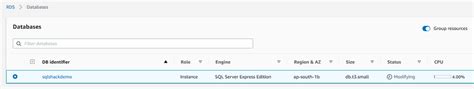 capturing deadlocks on aws rds sql server databases