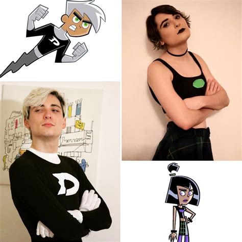 One Year Ago I Was Danny Phantom For Halloween This Year I Was Sam