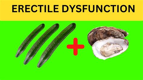 5 Natural Foods That Help Cure Erectile Dysfunction 🔥 ️ Youtube