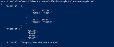 powershell convertfrom json and convertto json examples thecodebuzz