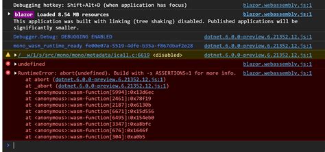 blazor wasm pwa integrity errors after upgrading from net core to my
