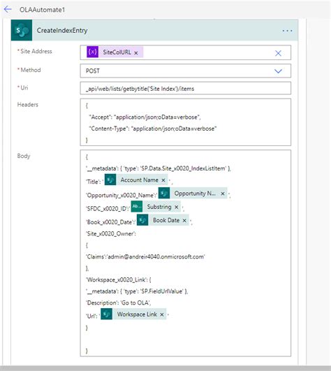 powerautomate and create item in sharepoint list i power platform