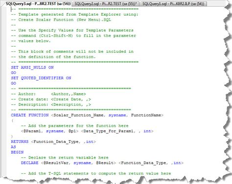 sql server what is scalar function
