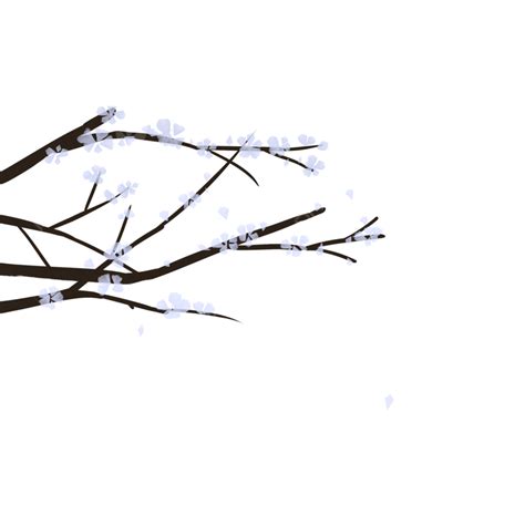 꽃가지 꽃 가지 물질 꽃 가지의 요소 봄 Png 일러스트 및 이미지 에 대한 무료 다운로드 Pngtree