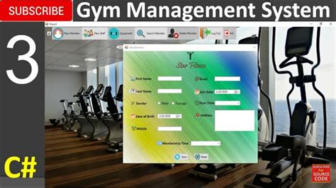 get gym management system in c with source code projects project c