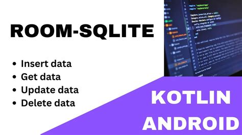 🚩 android 🚩 room library for sqlite ~~ add get update delete data