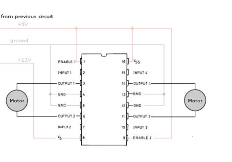 simple motor driver circuit ai shack