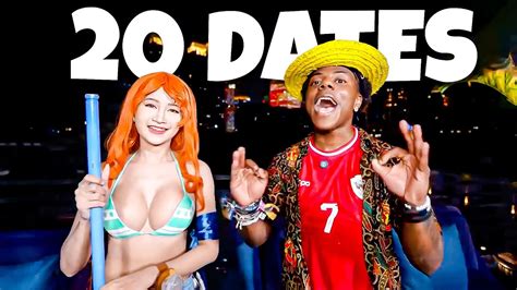Ishowspeed Goes On A Date With 20 Women Youtube