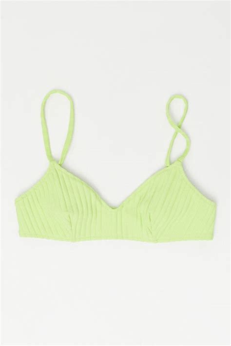 Solid And Striped The Rachel Bikini Top Urban Outfitters