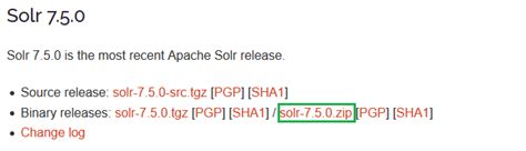 install apache solr on windows 10 apache solr 7 5 0