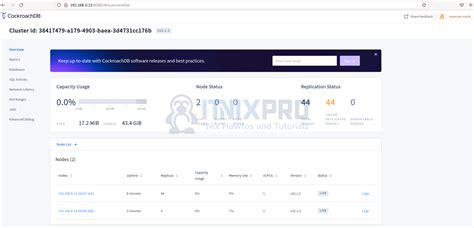 install cockroachdb cluster on rocky linux