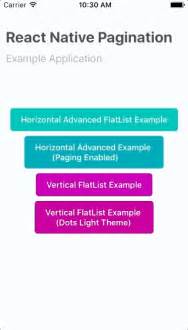 github garrettmac react native pagination animated
