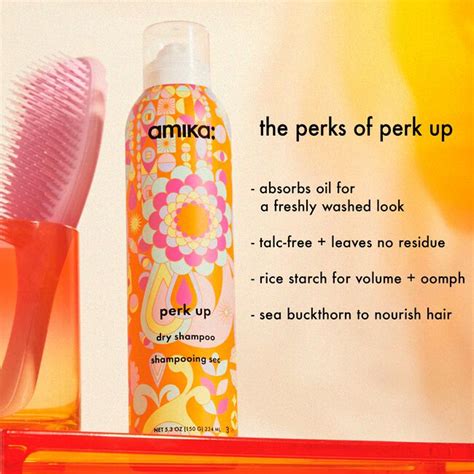 Amika Perk Up Dry Shampoo For Hair Stylists