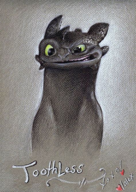 Toothless By Alexandriamonik On Deviantart How Train Your Dragon How