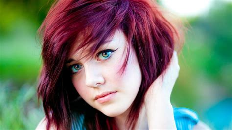 Wallpaper 1920x1080 Px Dyed Hair Redhead Tosha Mccarter Women