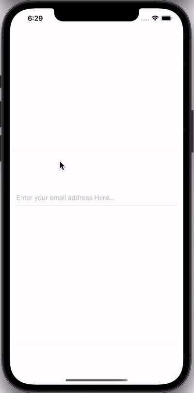 swift how can i make textfield always placed right above the keyboard
