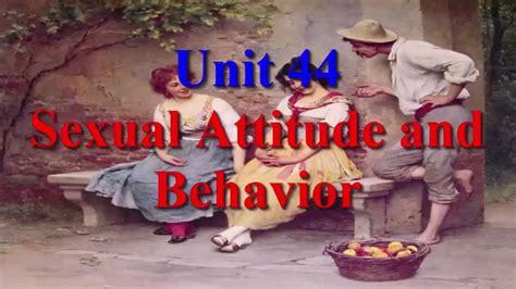 Sexual Attitude And Behavior Learn English Via Listening Level 3 Unit