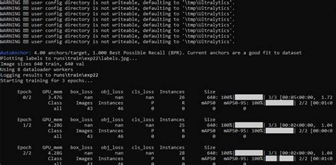 how to deal with warning ⚠️ user config directory is not writeable