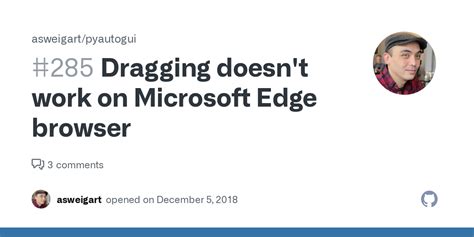 dragging doesn t work on microsoft edge browser · issue 285