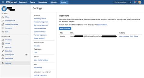 スクリュー 収容する それる bitbucket フック jenkins re plu s jp